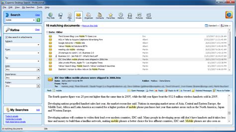 copernic desktop search professional file management software