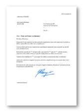 Mod Le Et Exemple De Lettre De Motivation Peintre En B Timent