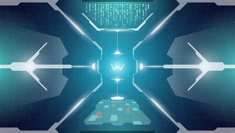 Vr Hud Technology Head Up Display Target Digital Futuristic Virtual