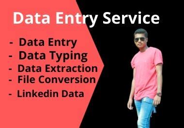 I Will Do Data Entry Copy Paste Manual Data Typing Excel Data Entry