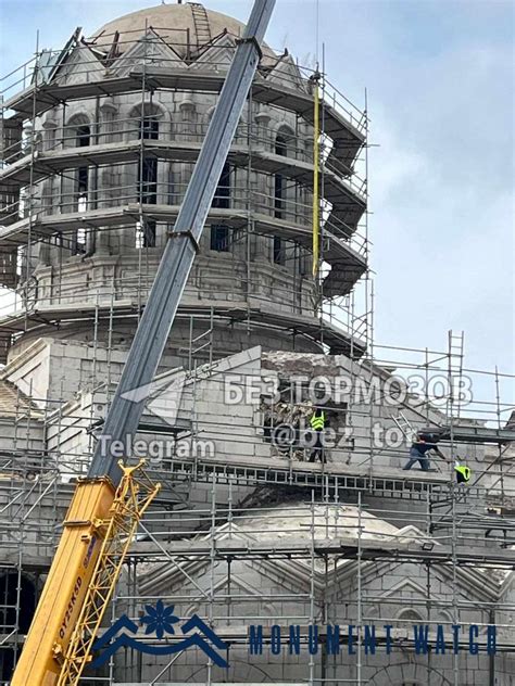 Azerbaijan Continues The Restoration Of The Surb Ghazanchetsots Holy