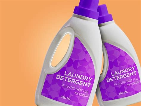 Detergent Label Design Mockup Psd High Quality Free Psd Templates For Download