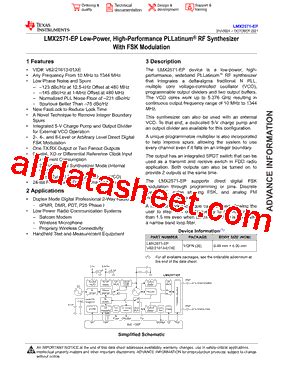 LMX SRHHTEP Datasheet PDF Texas Instruments