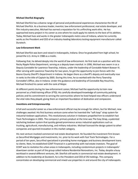 Michael Sherfick Pdf