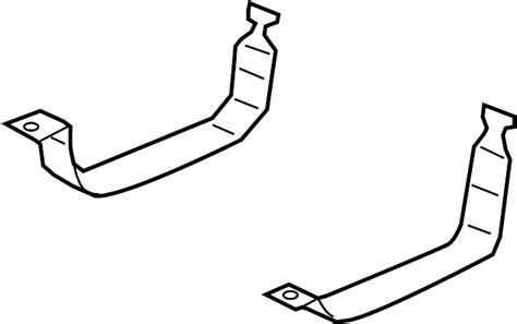 Chevrolet Silverado Fuel Tank Strap 25852944 McElveen Buick GMC