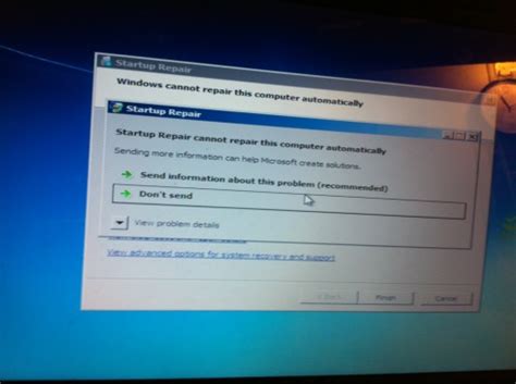 Windows Is Stuck In A Continuous Loop Startup Repair Windows Forums