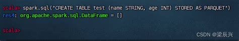 Spark Sql数据源：hive表spark建表和hive建表 Csdn博客
