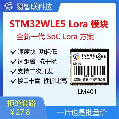 Stm32wl Wle5 Lorawan Wireless Module Lm401 Open Source Routine Secondary Development Shopee