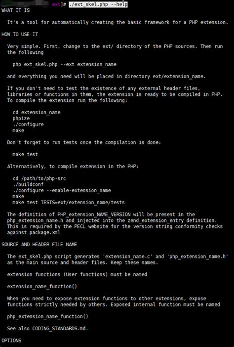 php自定义扩展extension的两种方式 php的自我修养 博客园