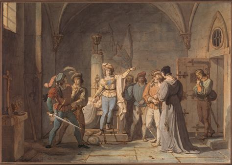 Pierre Henri Revoil Joan Of Arc Imprisoned In Rouen The