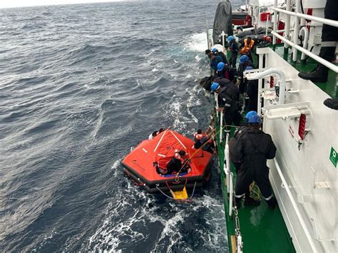 Kerala Liberian Ship Sinking Rescue Operation Photos Navy Icg Kochi