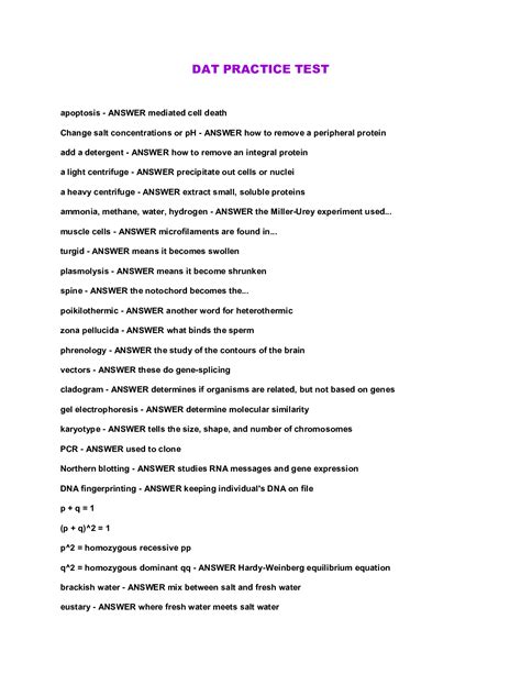 Dat Test Grading Scale At Bernice Barry Blog