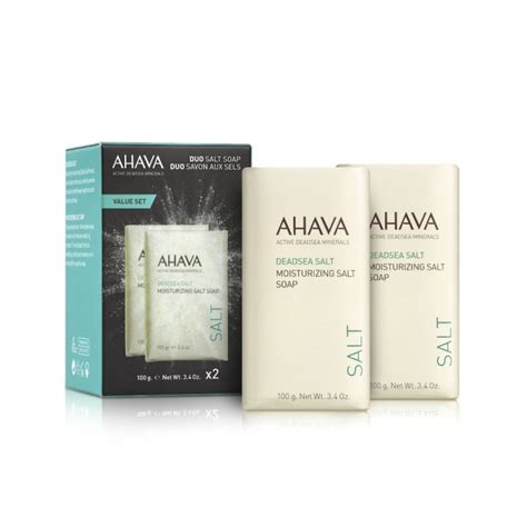 Ahava Value Set Duo Salt Soap 100g X2 Pharmacy Panayiotou