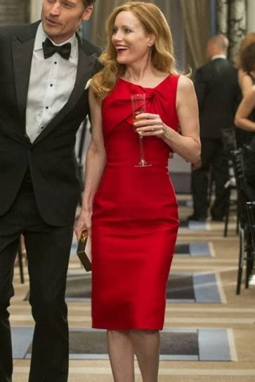 Leslie Mann Red Short Dress In Movie The Other Woman Thecelebritydresses