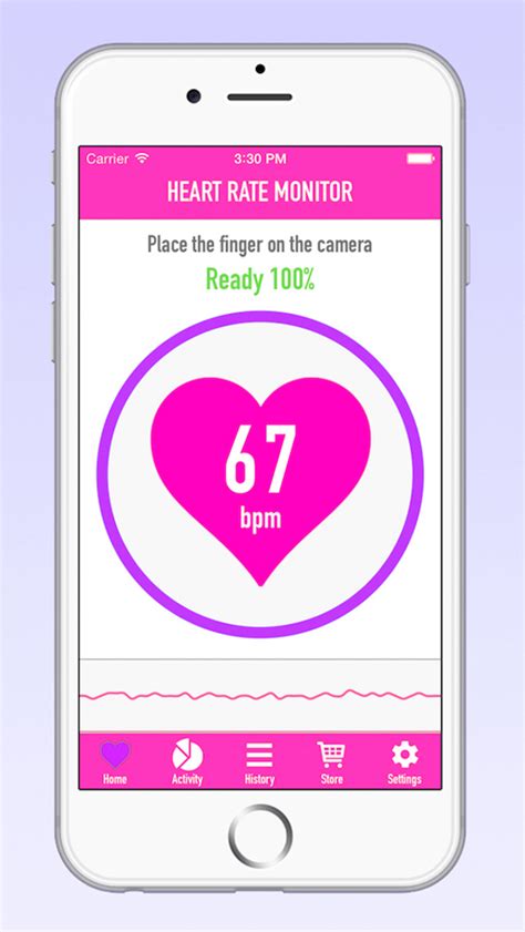 App Shopper Simple Heart Rate Monitor Heartbeat Detector With Finger Sensor To Detect Pulse