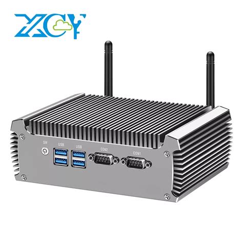 Xcy Fanless Industrial Mini Pc Intel Core I U X Rs Serial Ports Dual Gbe Lan X Usb