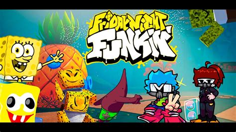 FNF: Bubbly Bikini Boatin' // Vs SpongeBob Friday Night Funkin' - YouTube