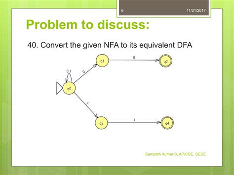 17 Eqivalence Of Nfa And Dfa Pptx