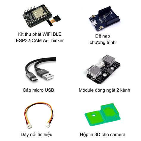 Kit Esp32 Camera Ai Cho Robot Và Các ứng Dụng Aiot Eduallvn