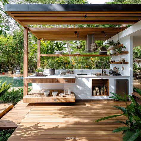 17 ไอเดียครัวนอกบ้าน ครัวไทยเปิดโล่ง ลดกลิ่นอับภายในบ้าน