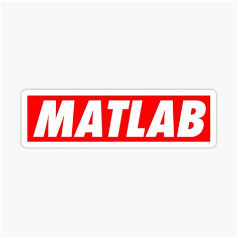 Matlab Stickers Redbubble