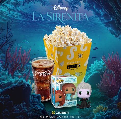 Portal Disney on Twitter Menús de cine por el estreno de LaSirenita