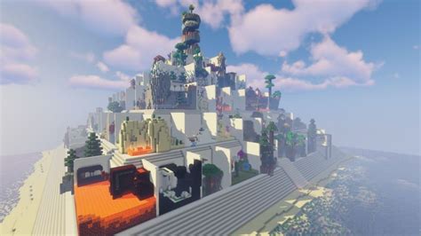 Parkour Pyramid Map For Minecraft 1132 Biggest Parkour Map Ever