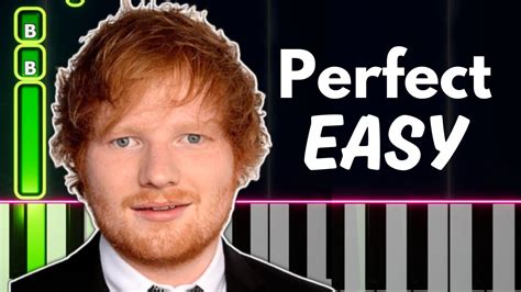 Ed Sheeran Perfect EASY BEGINNER Piano Tutorial YouTube