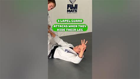 3 BJJ MUST know lapel guard sweeps | Jiu jitsu - YouTube