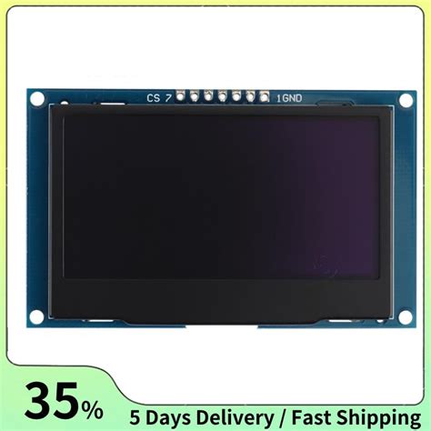 2 42 นิ้ว 12864 128x64 โมดูลจอแสดงผล Oled Iic I2c Spi Serial หน้าจอ Lcd สําหรับ C51 Stm32