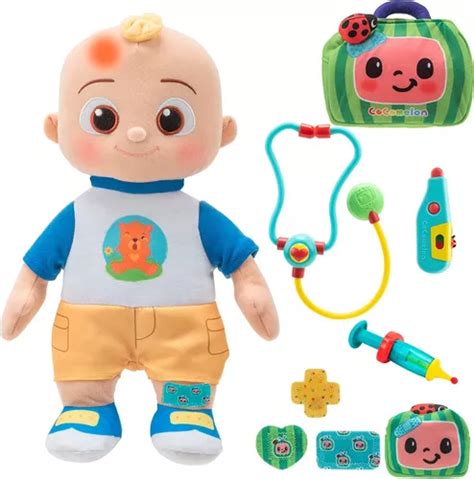 Cocomelon Jj 30cm Muñeco Interactivo Con Luz Y Sonidos Cuotas Sin Interés
