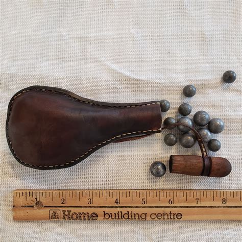 Leather Ball Flask Shot Flask Handmade Etsy