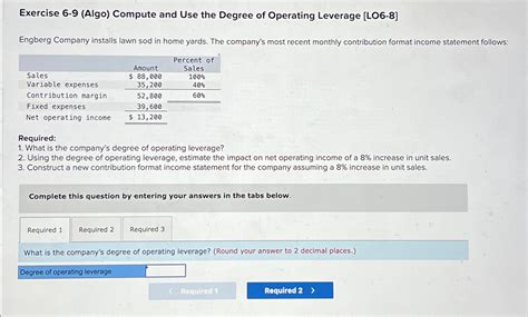 Solved Exercise 6 9 Algo Compute And Use The Degree Of Chegg