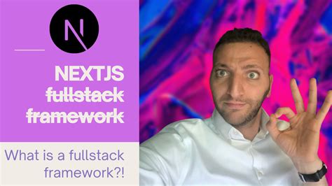 nextjs is not a fullstack framework