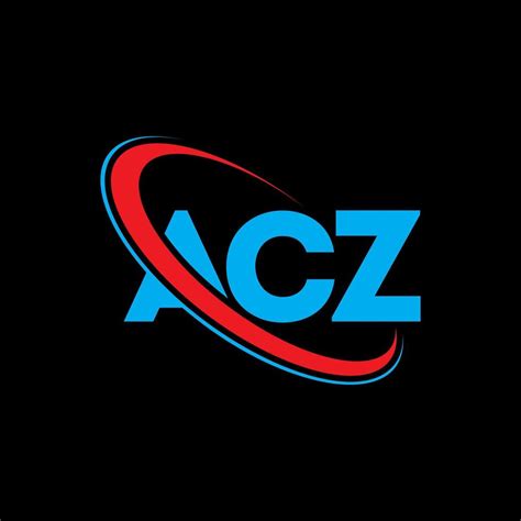 logotipo de acz letra acz diseño del logotipo de la letra acz