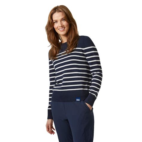 Helly Hansen Rnli Womens Molene Wool Sweater Navy Rnli Shop