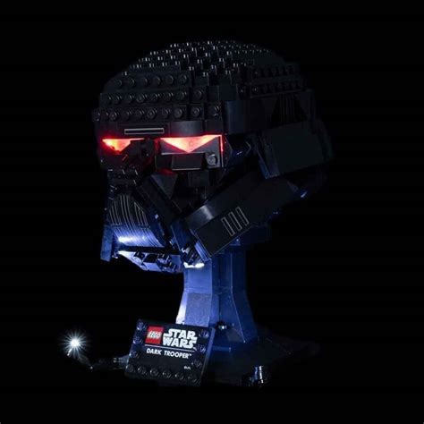 Light my bricks LED Licht Set für LEGO Star Wars Dark Trooper Helm