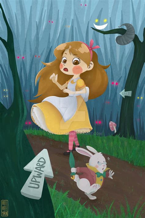 The White Rabbit Alice In Wonderland By Veeveeyan On Deviantart