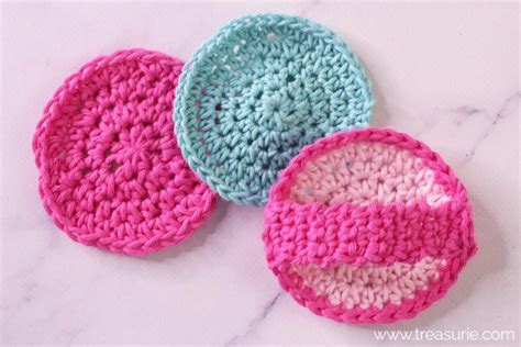 Crochet Face Scrubbies Pattern Free And Easy Treasurie