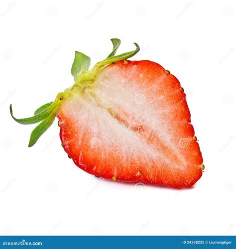 Sliced Strawberry Stock Image Image Of Sliced Natural 24398225