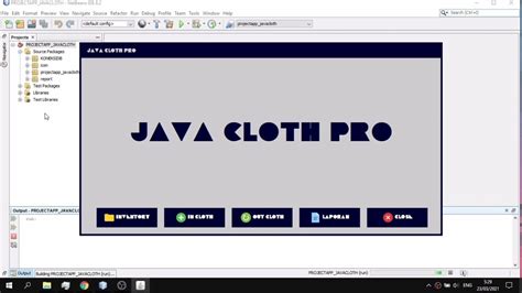 Aplikasi Kasir Penjualan Baju Java Netbeans Youtube