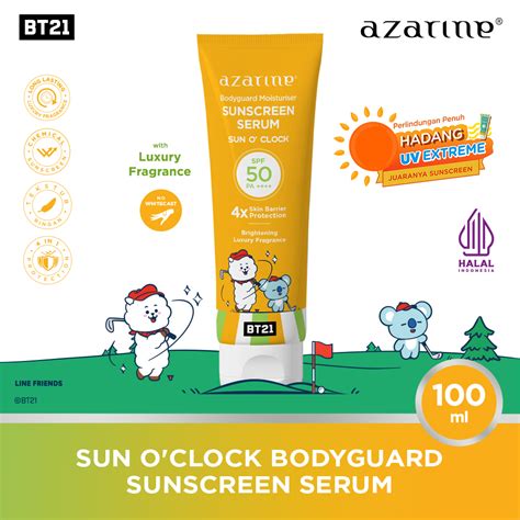 Jual Azarine Body Guard Moisturizer Sunscreen Serum Spf50 Pa