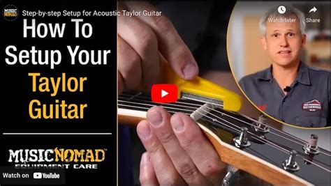 learn to setup your guitar with musicnomad s keep it simple setup method acoustic guitar
