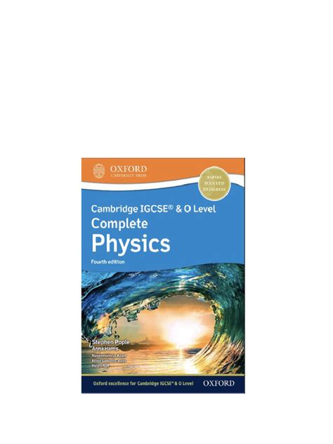Cambridge IGCSE® & O Level Complete Physics Student Book Fourth Edition Stephen Pople pdf ...