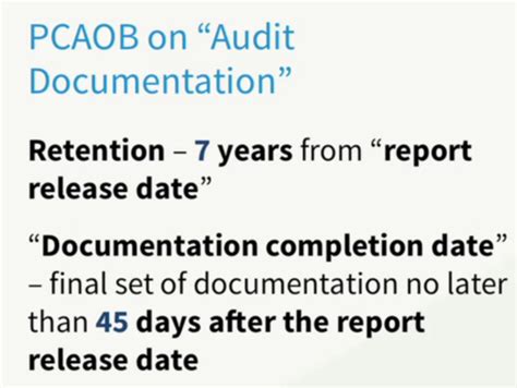 68 Pcaob On Audit Documentation Flashcards Quizlet