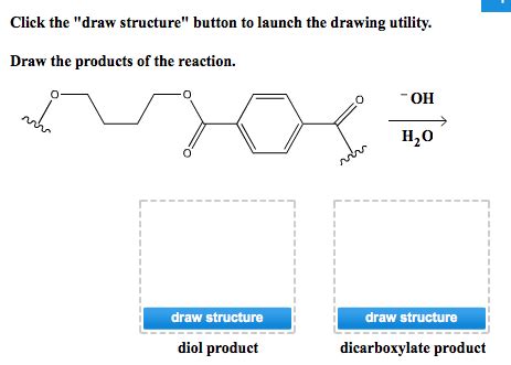 Solved Click the ''draw structure'' button to launch the | Chegg.com