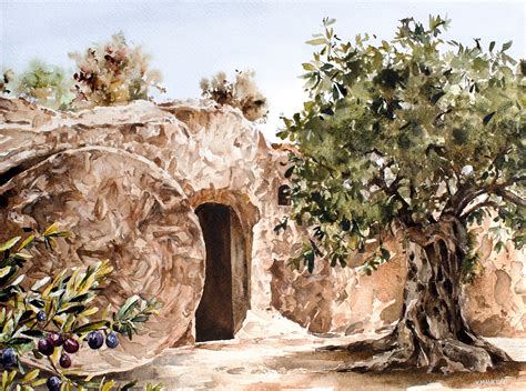 Jesus Empty Tomb Art