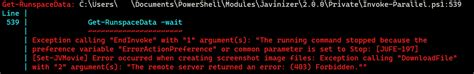 Bug Get RunspaceData Invoke Parallel Ps1 539 Issue 82