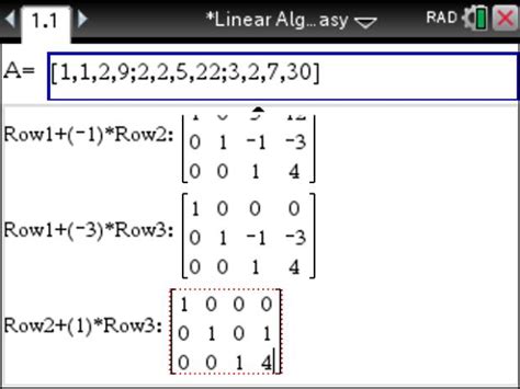 Gauss Jordan Elimination Row Echelon Step By Step Using The