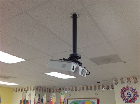 Lcd Projector In Classroom